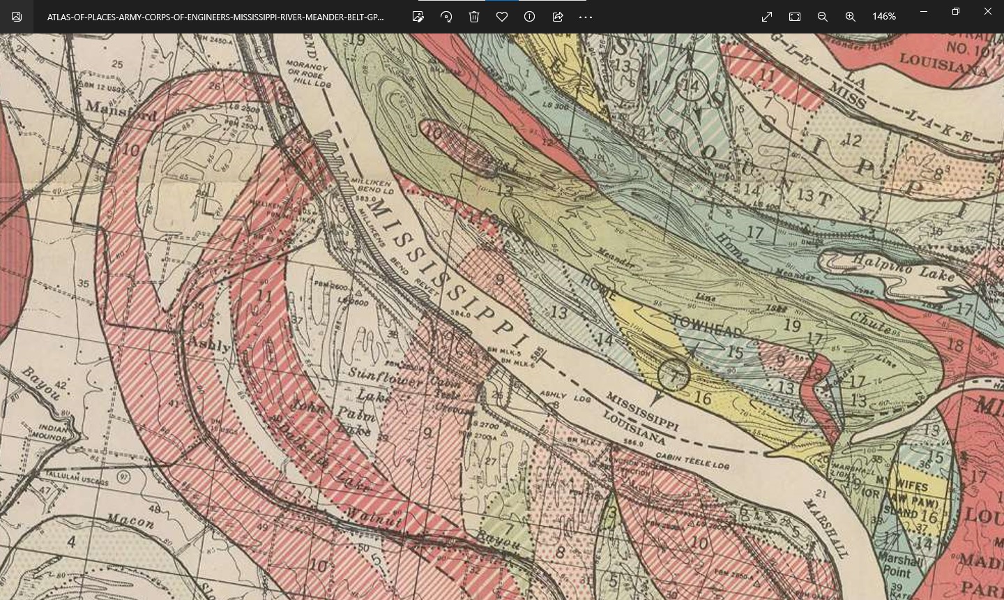 Maps - Milliken's Bend